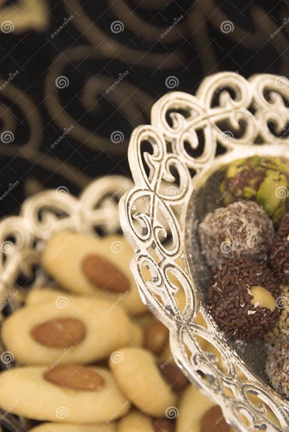 Arabic sweets stock photo. Image of celebration, sacred - 1084454