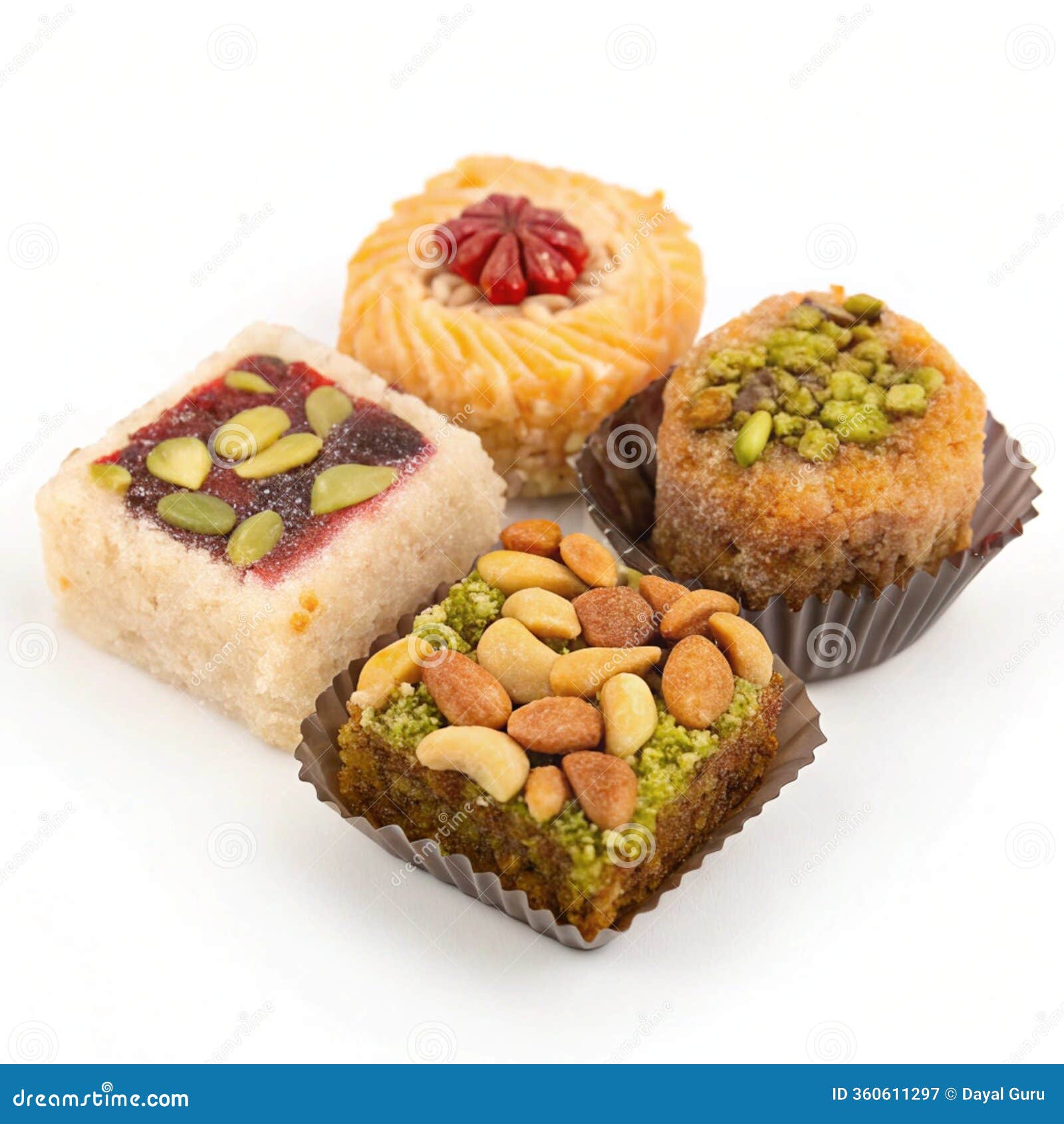 Arabic Sweets With Famous Rahat Lakoum Vector Set | CartoonDealer.com ...