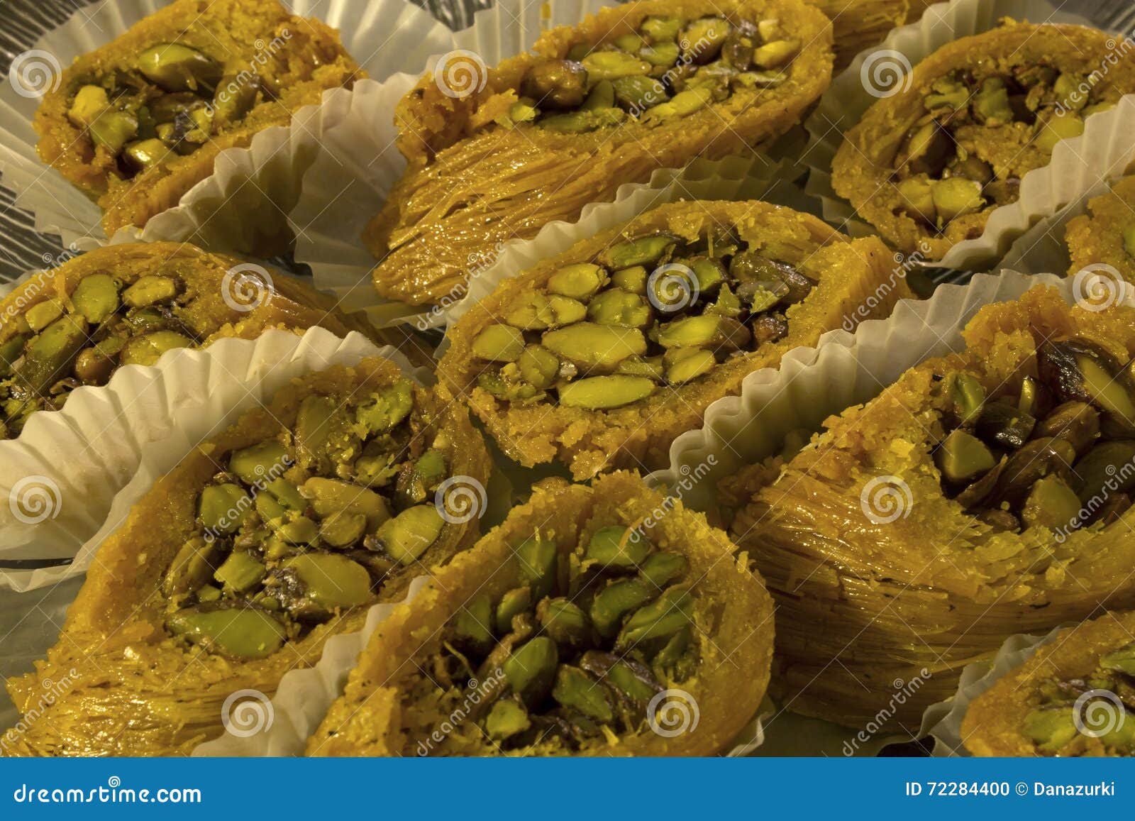 Arabic sweets stock photo. Image of baked, dessert, sweets - 72284400
