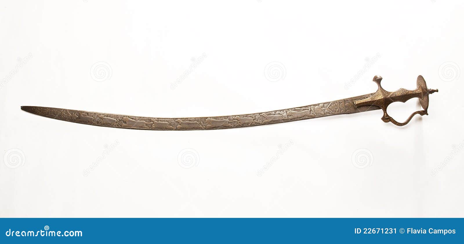 Arabic Sword Royalty-Free Stock Photo | CartoonDealer.com #22671231