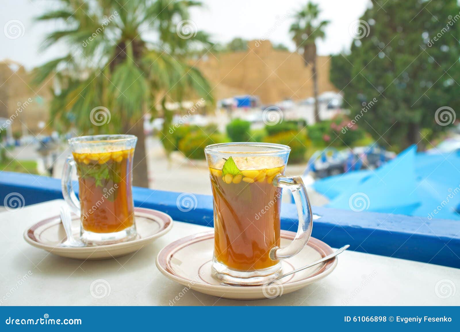 The arabic tea stock photo. Image of fortress, beverages - 61066898