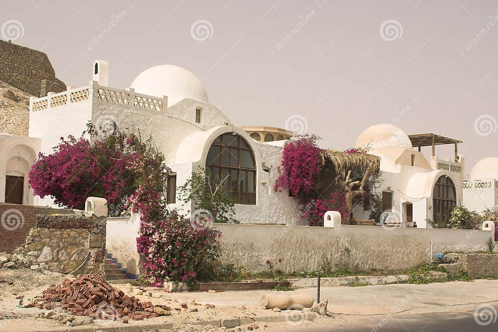 Arabic town stock image. Image of saudi, walkway, desert - 870227