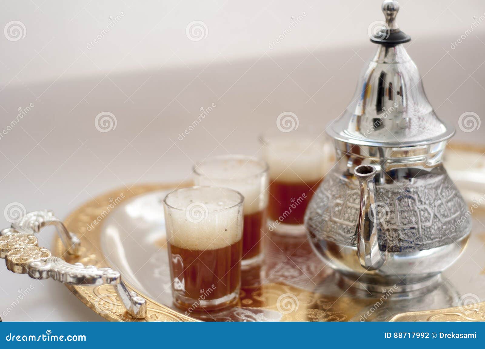 Arabic traditional tea stock photo. Image of dinner, product - 88717992