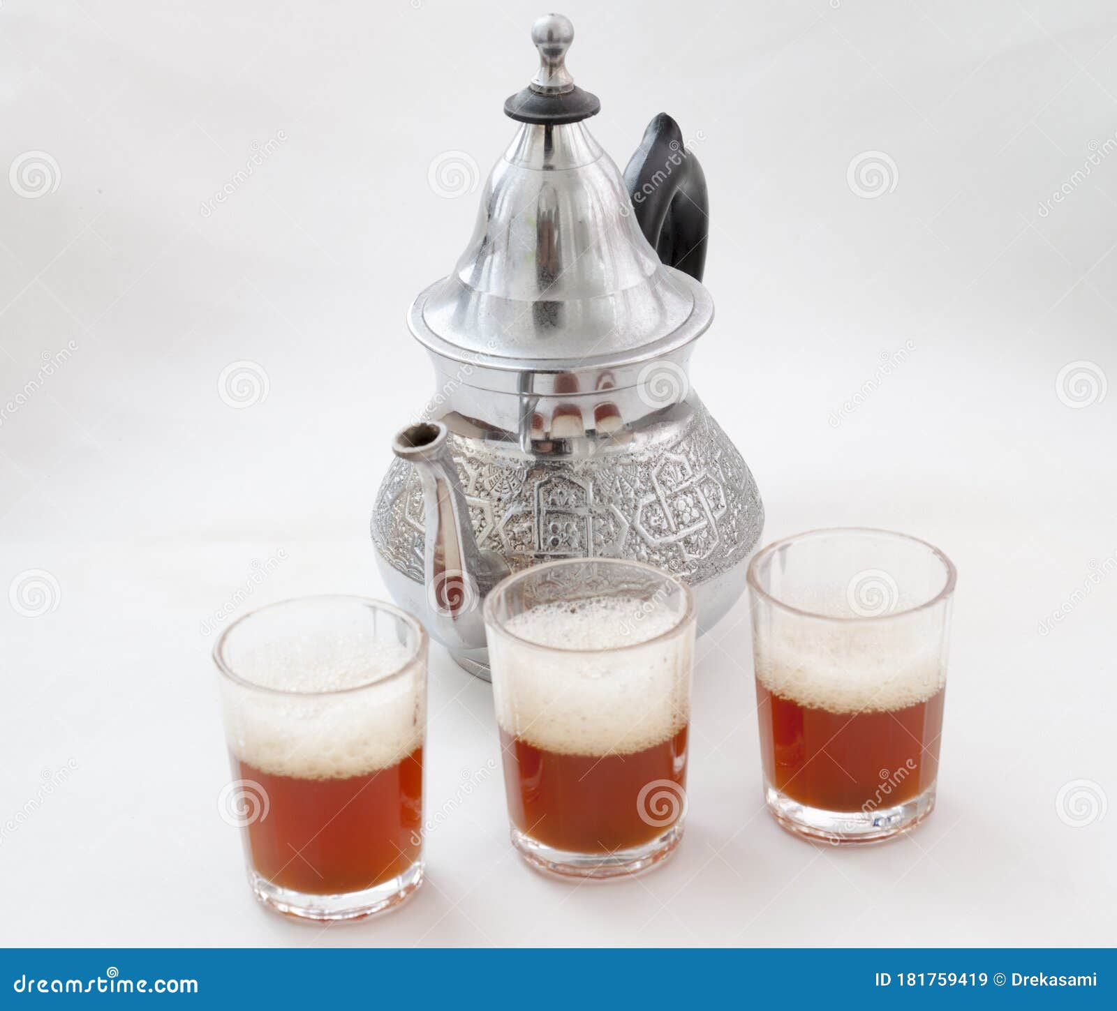 Arabic traditional tea stock image. Image of culinary - 181759419