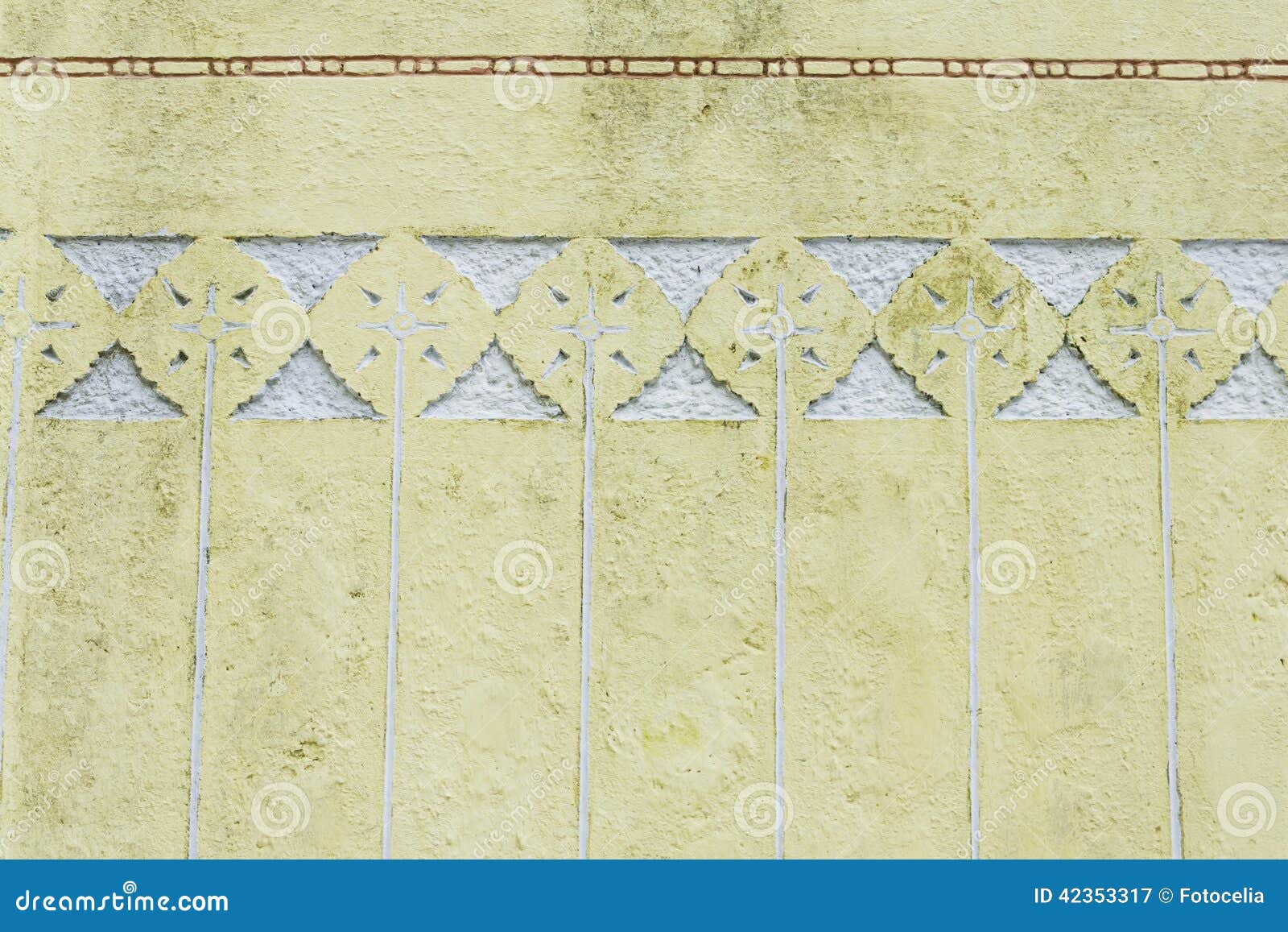Arabic wall stock image. Image of abstract, landmark - 42353317