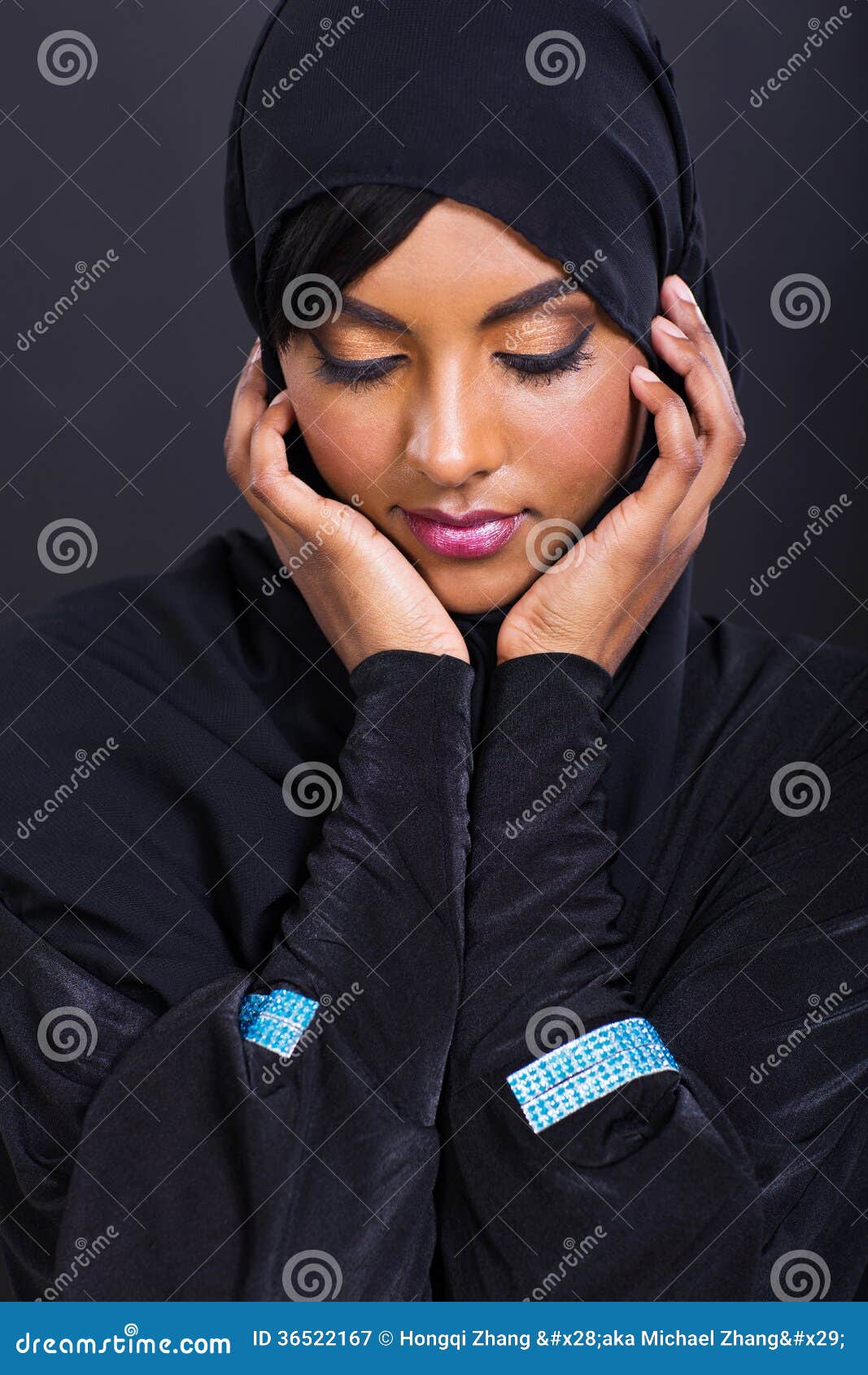 Arabic Woman Traditional Clothes Stock Image - Image of beauty ...