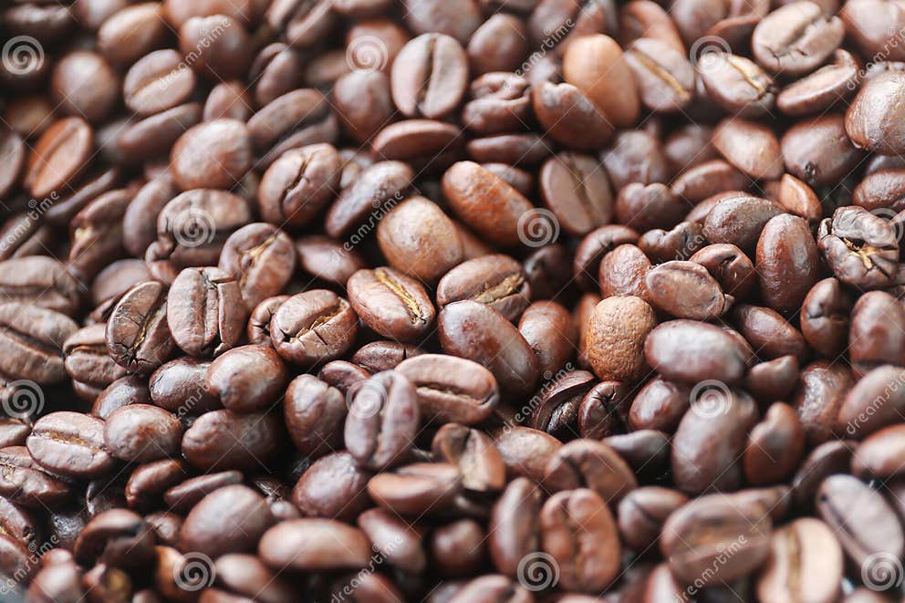 Arabica Coffee Beans before Roasting in a Coffee Machine Stock Photo - Image of home, cafe ...