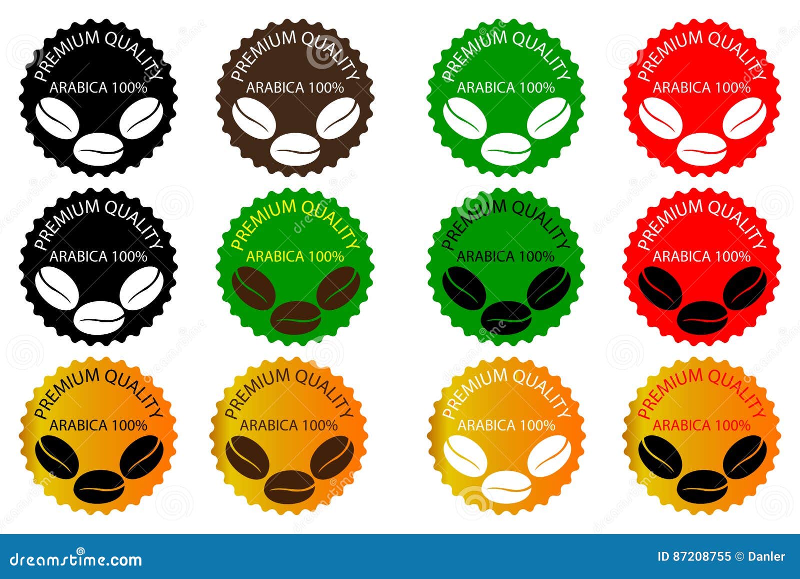 Coffee Web Sticker.Yellow Emoji Character With Cup. Cartoon 3d Style ...