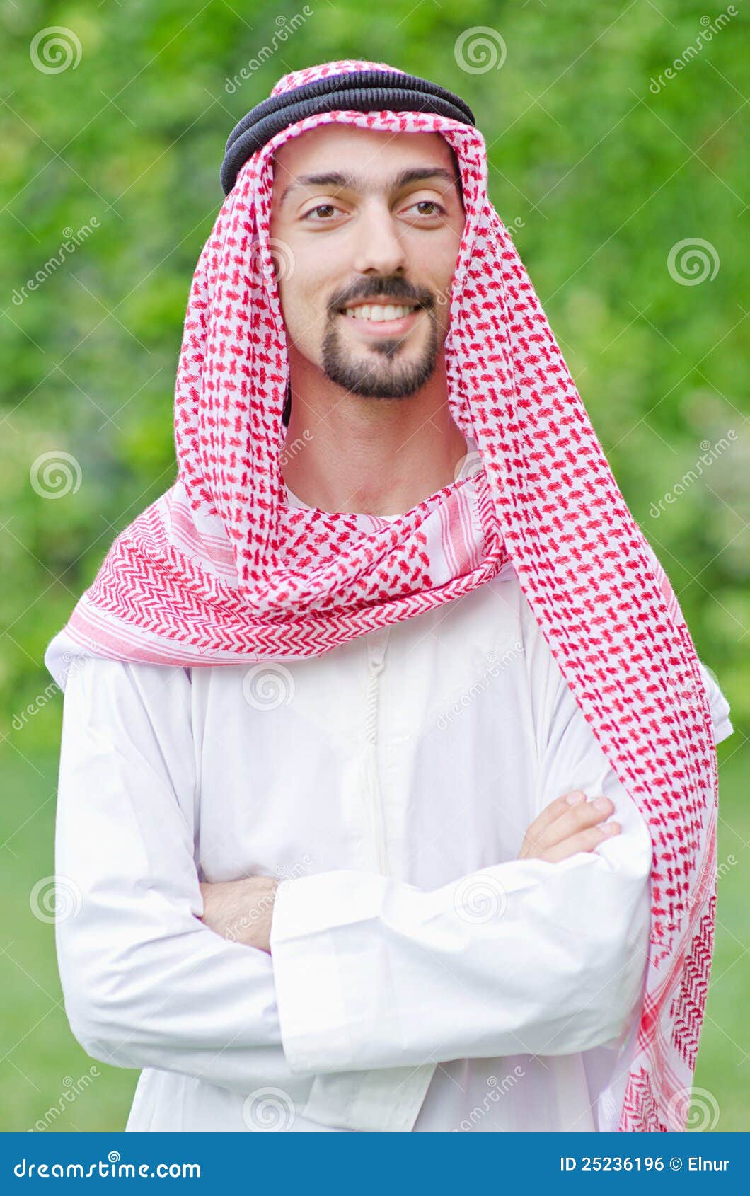 Arabier Op Straat in De Zomer Stock Foto - Image of robijnen, hoofddoek ...