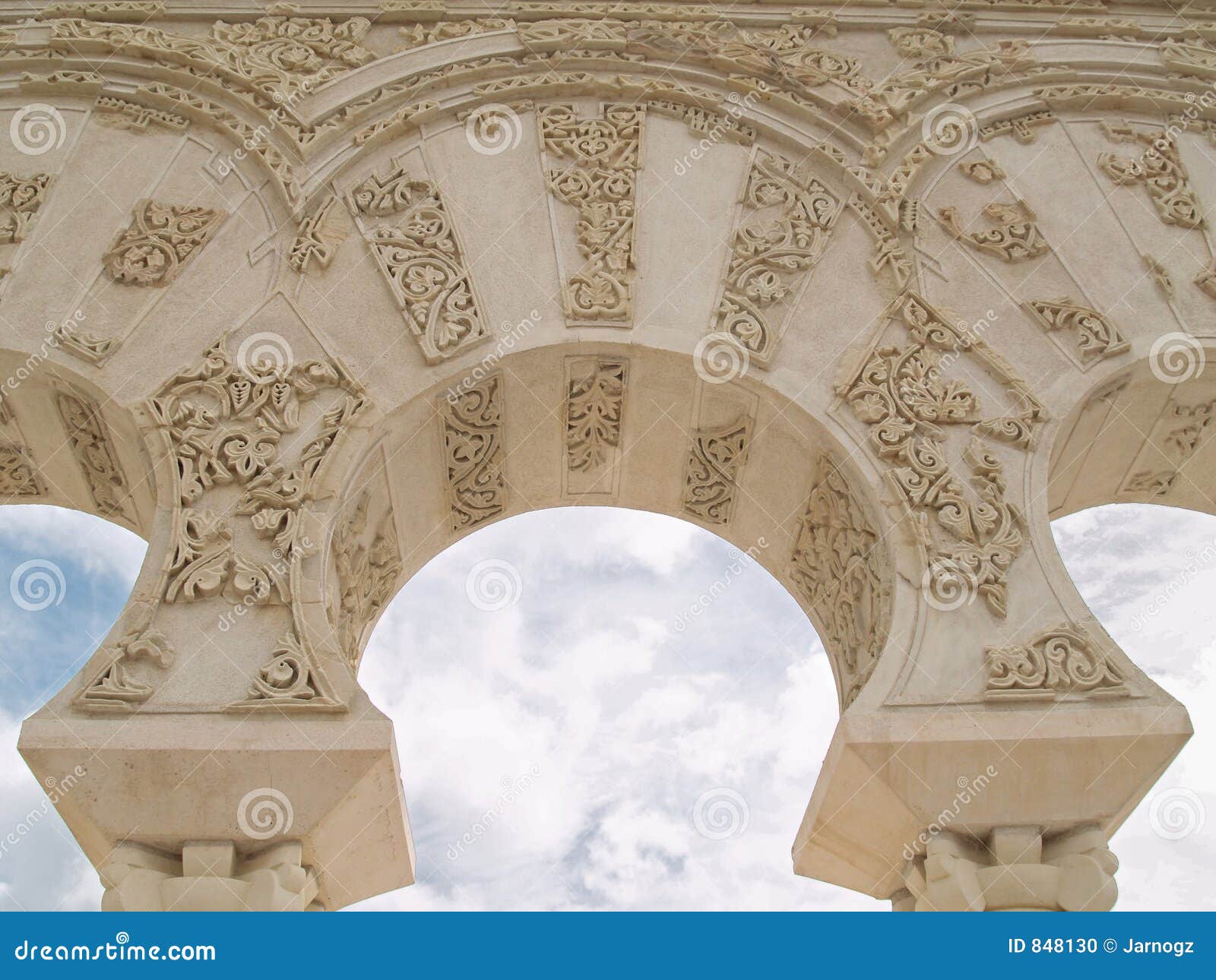 Arabische Bogen stock foto. Image of stad, arabisch, installatie - 848130