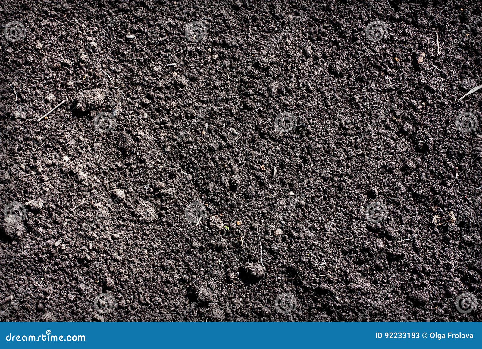 Arable land stock image. Image of soil, agriculture, rural - 92233183