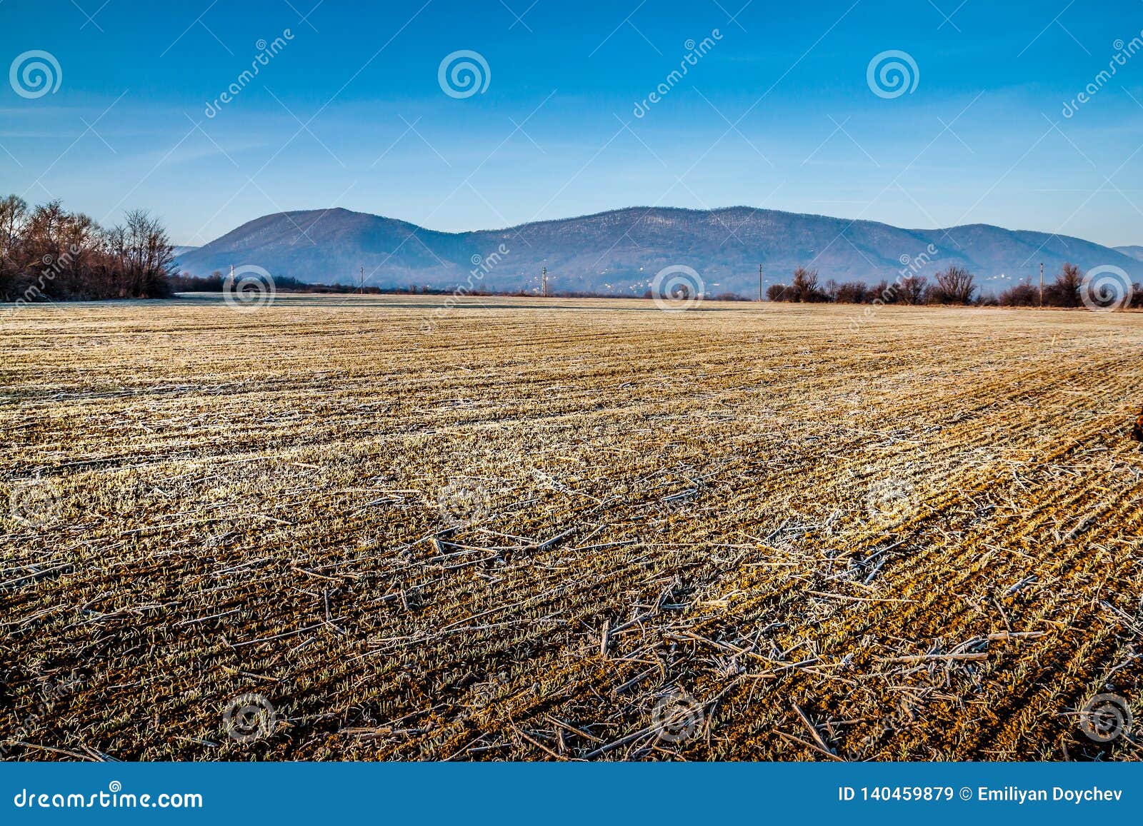 Arable land stock image. Image of start, nature, spring - 140459879
