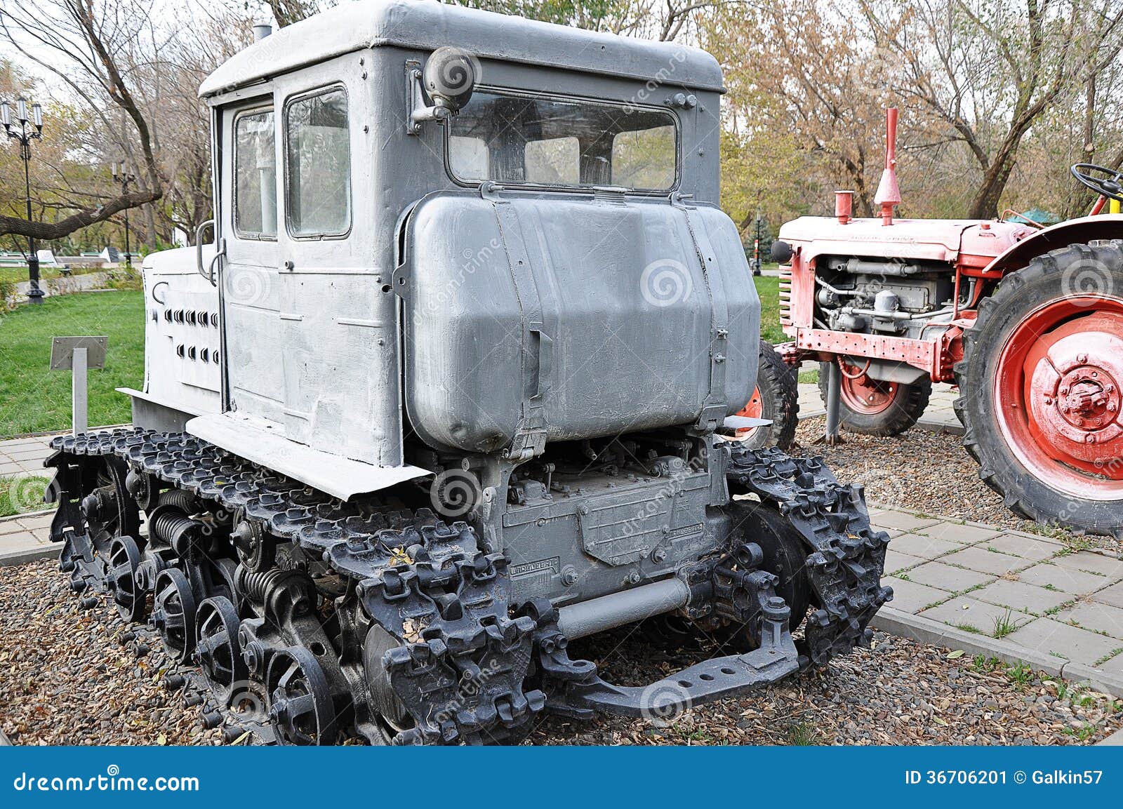Arable Tractor T74 Elements Stock Image - Image of harvesting ...