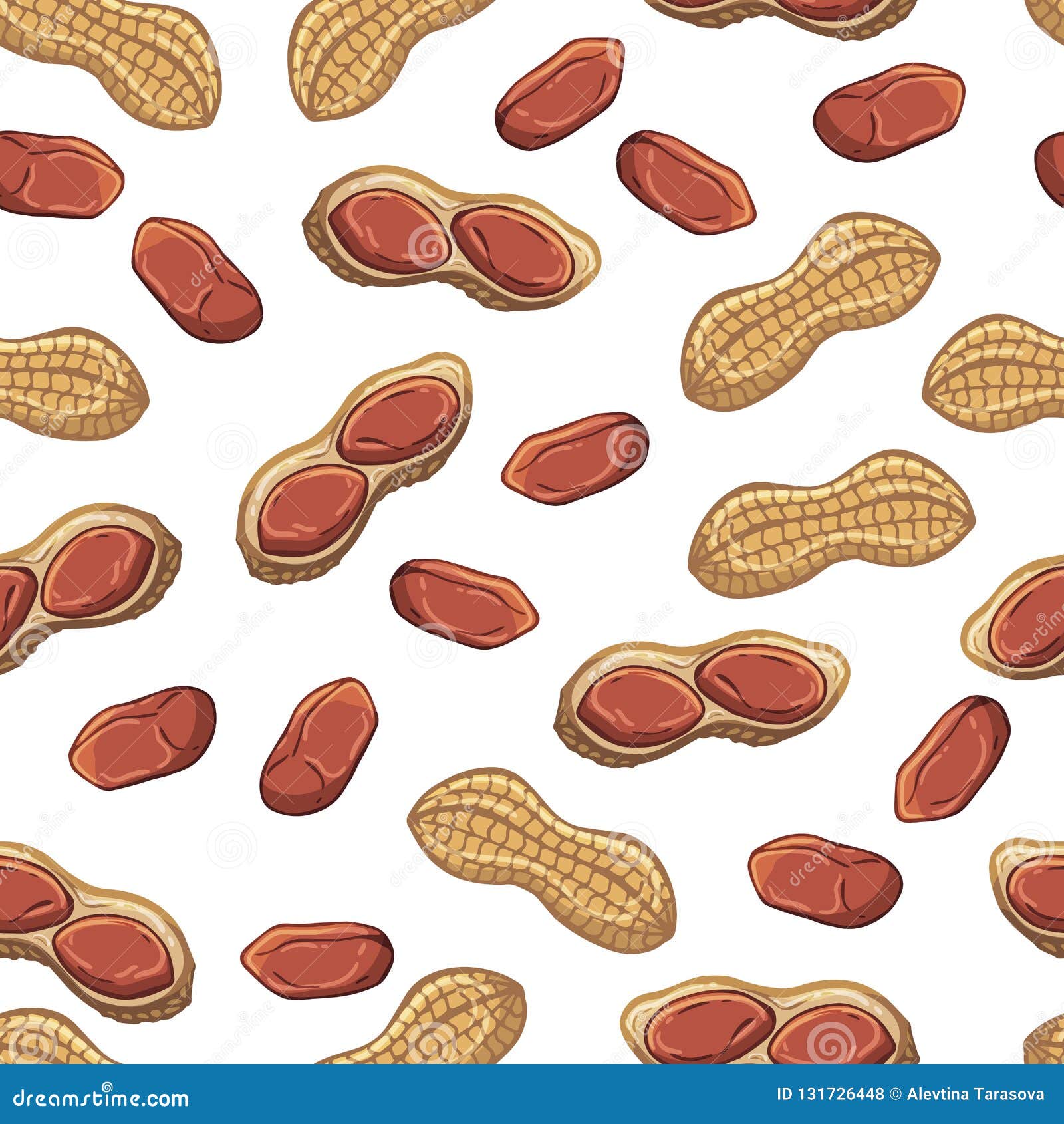 Arachide del modello illustrazione vettoriale. Illustrazione di cucina ...