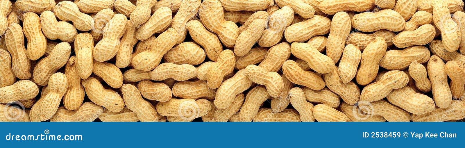 Arachides image stock. Image du fermer, salé, configuration - 2538459