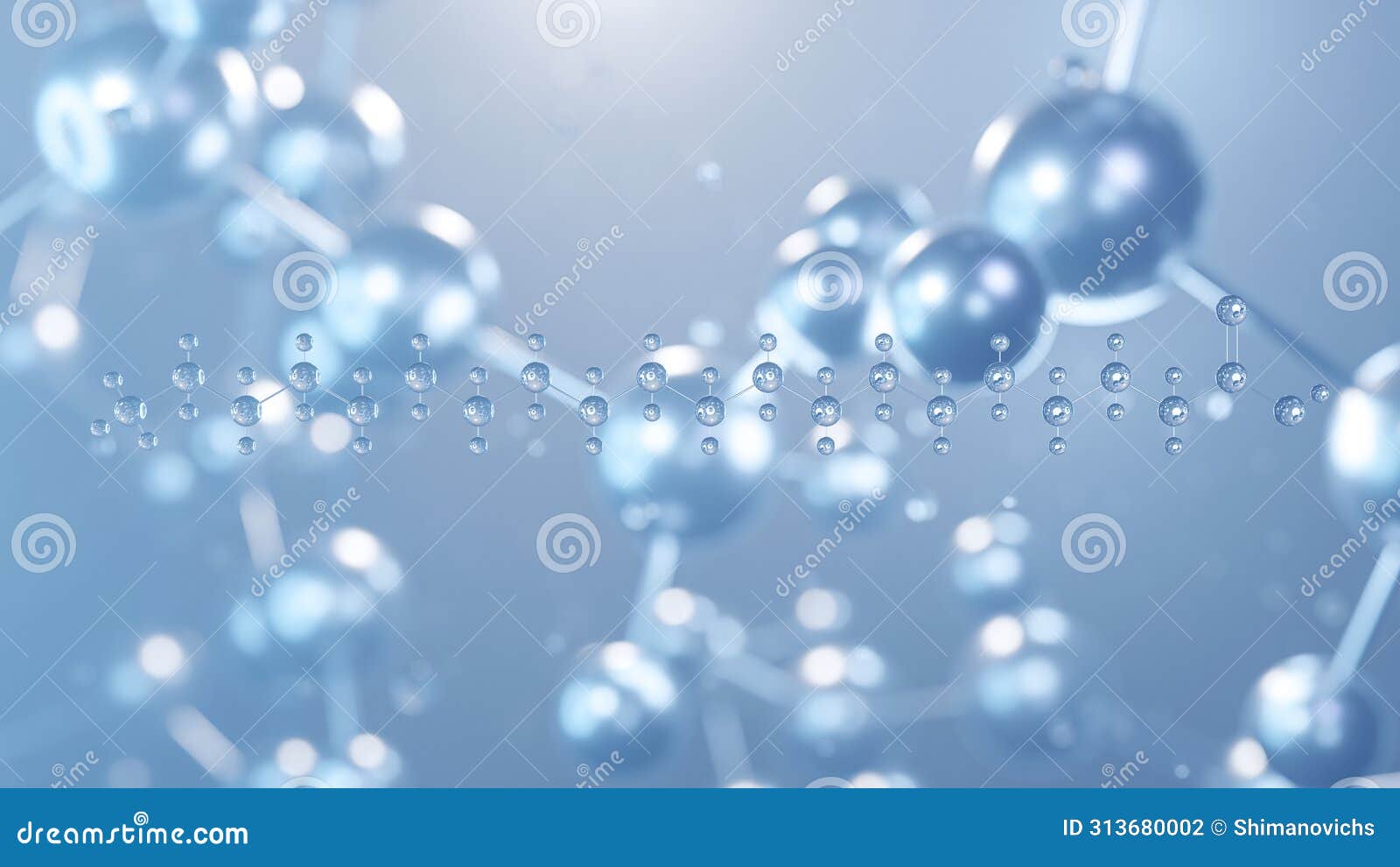 Arachidic Acid Molecular Structure 3d, Flat Model, Icosanoic Acid ...