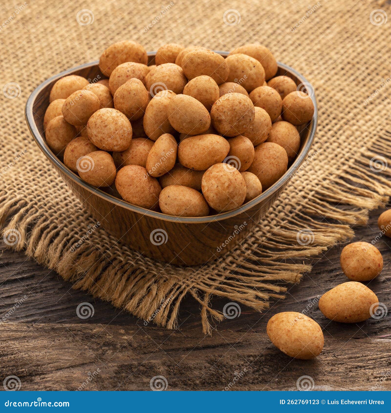 Arachis Hypogaea - Organic Mexican Peanuts in the Bowl Stock Image ...