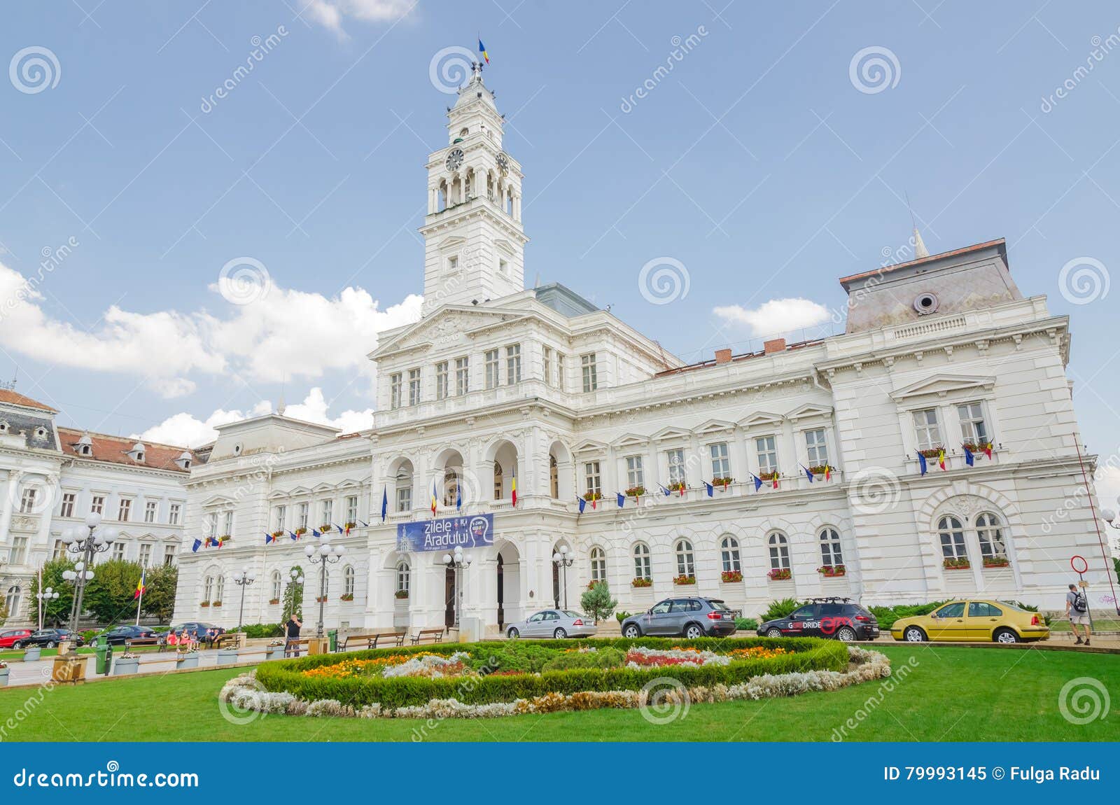 Arad City hall editorial image. Image of famous, attraction - 79993145