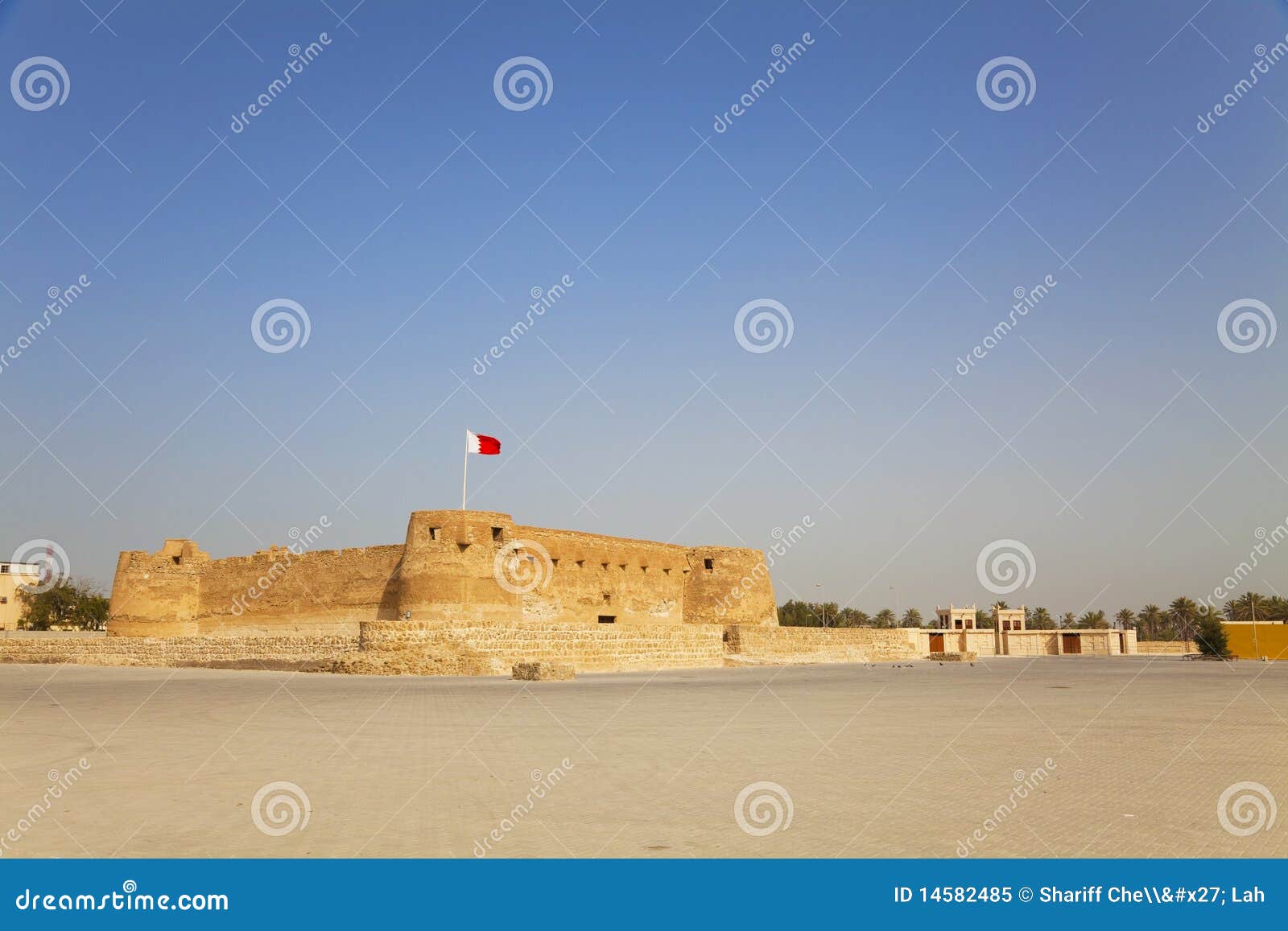 Arad Fort, Manama, Bahrain stock image. Image of fort - 14582485