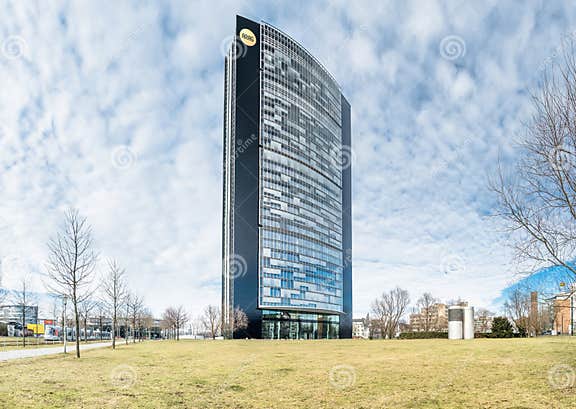 The Arag headquarter editorial photography. Image of logo - 85407087