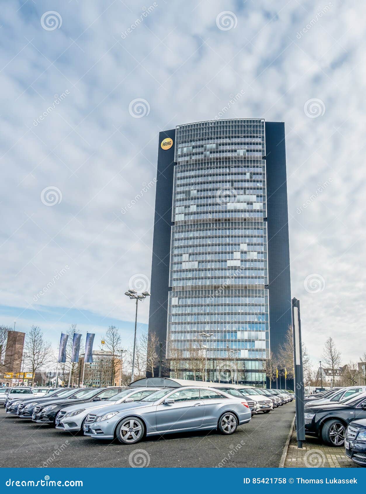 The Arag headquarter editorial stock photo. Image of symbol - 85421758