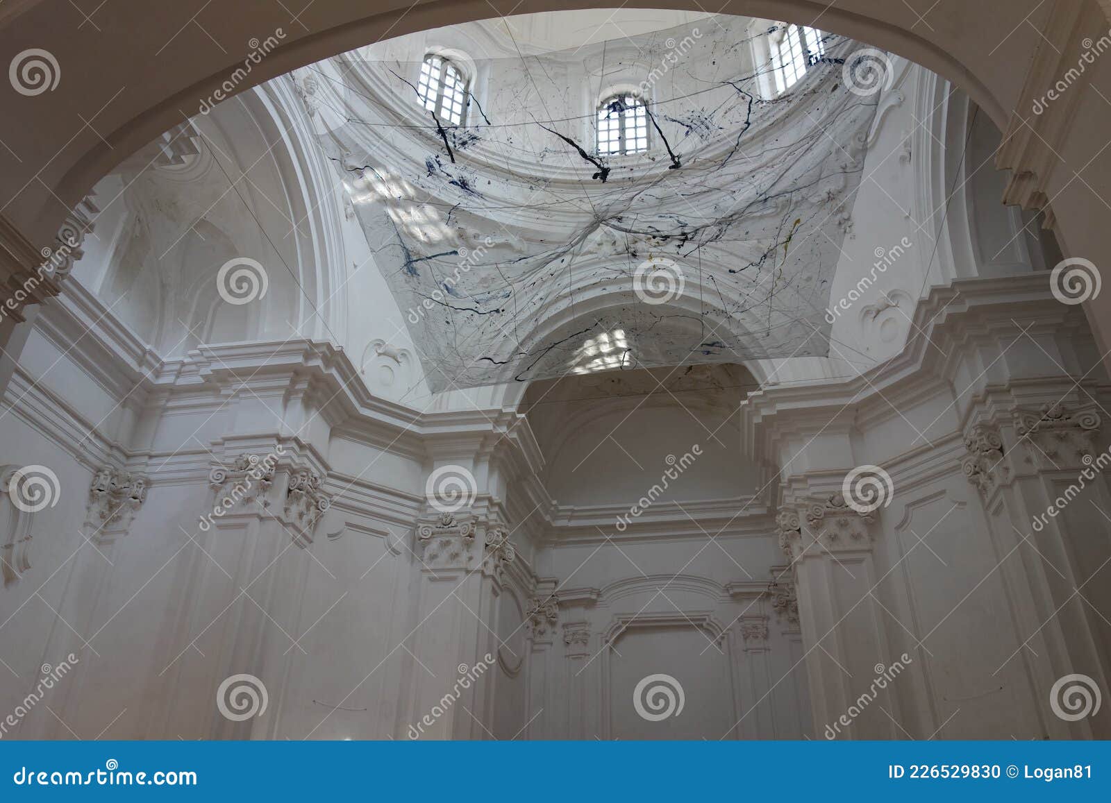 Aragonese Castle Interior View in Ischia Island Stock Photo - Image of ...