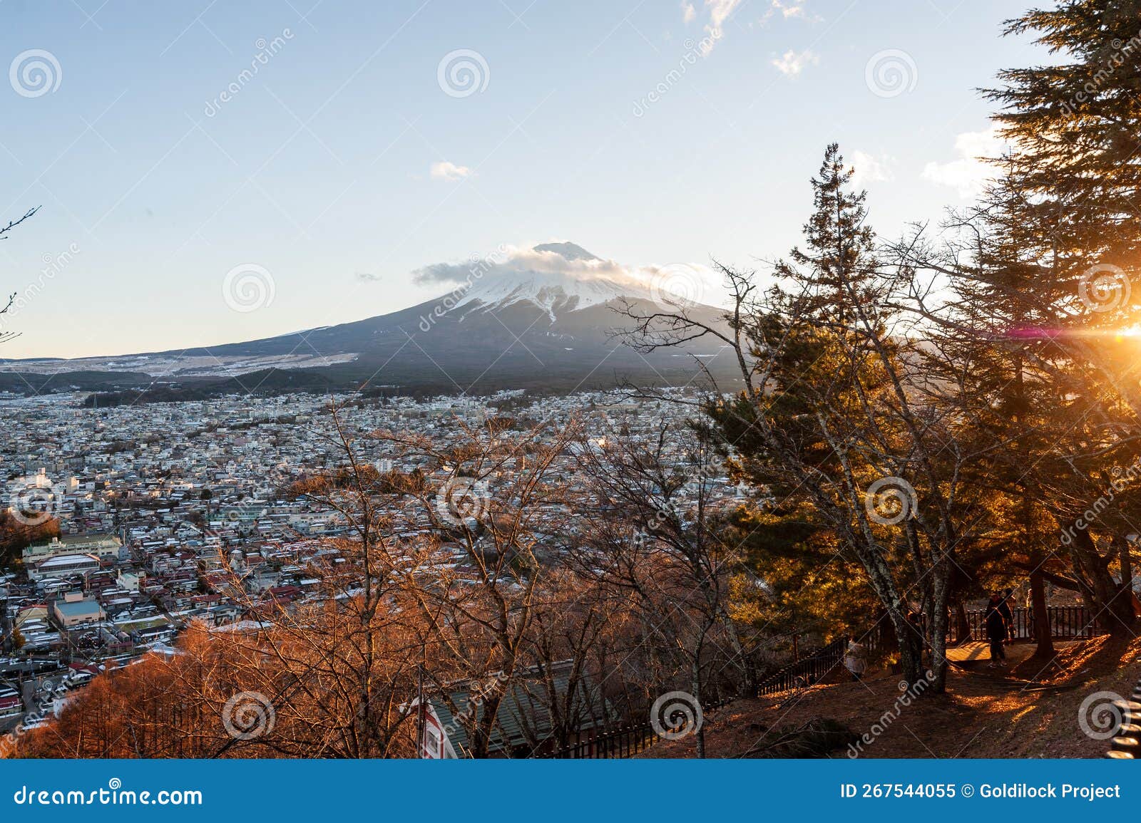 At Arakurayama Sengen Park editorial image. Image of fujiyoshida ...