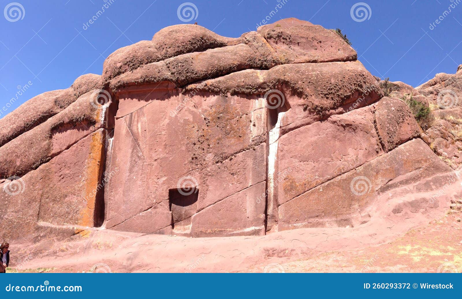 Aramu Muru Abandoned Stone Carving in Peru Stock Photo - Image of ...