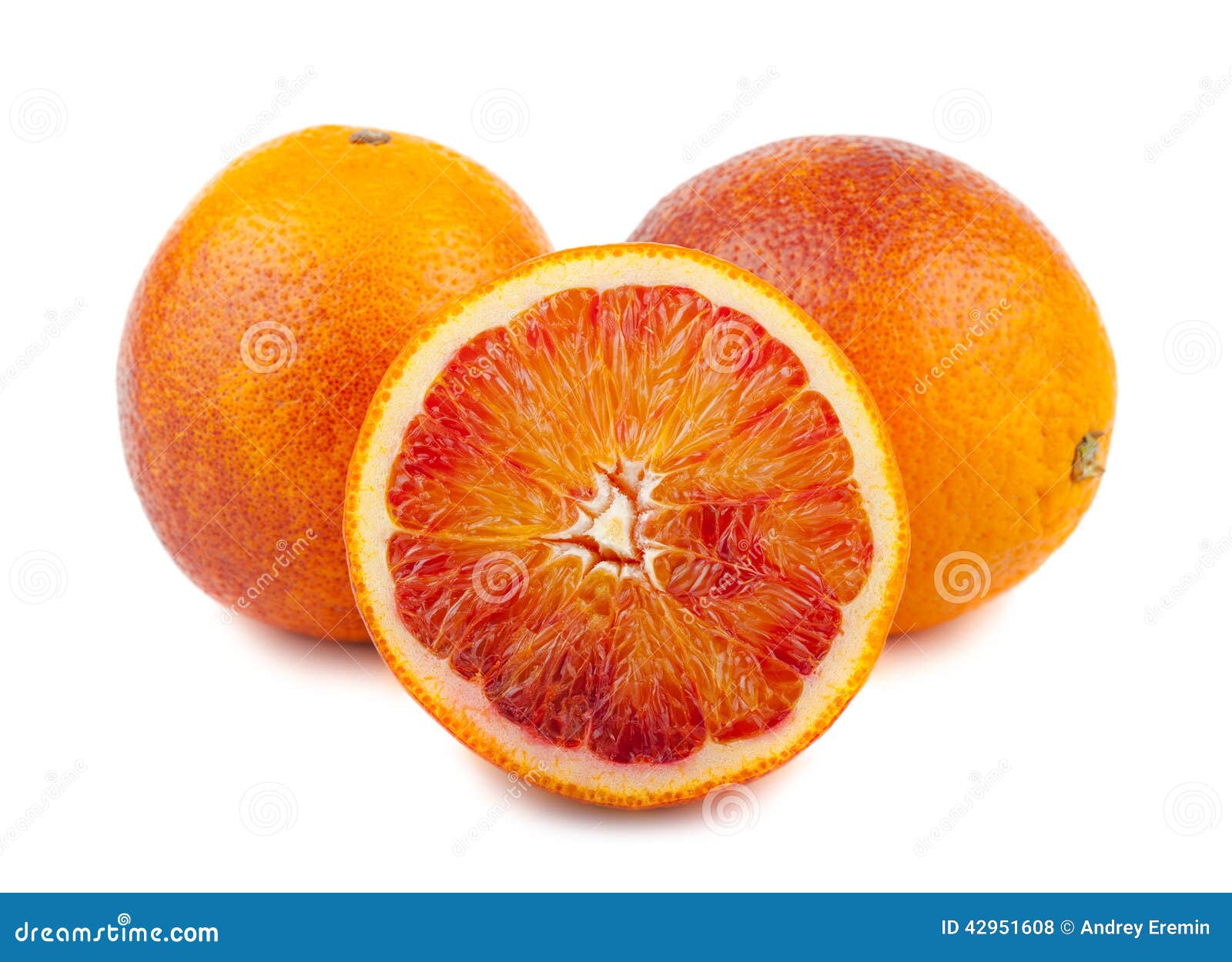 Arancia Rossa Sangue Matura Fotografia Stock - Immagine di colazione ...