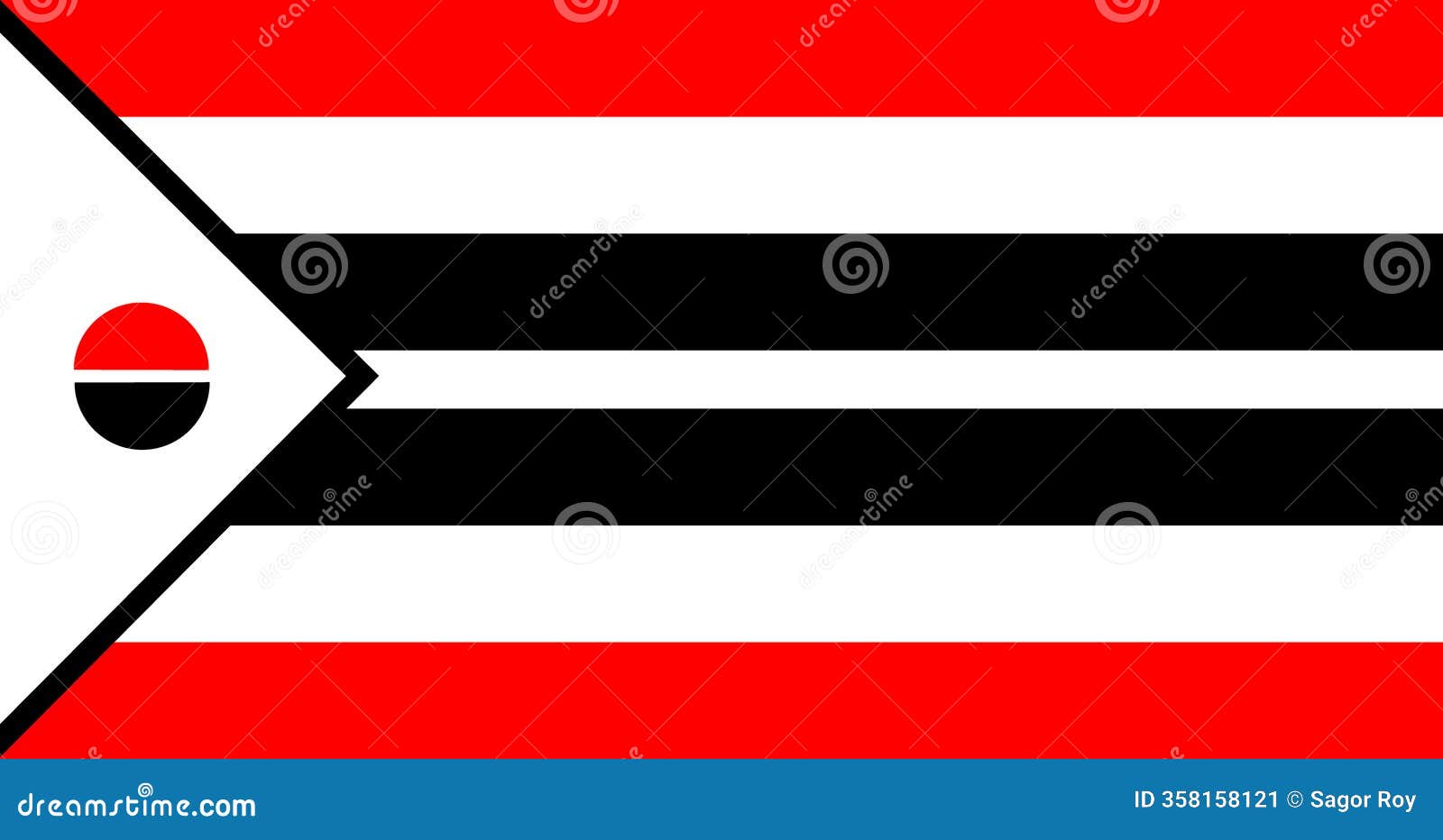 Arapaho Flag In Grunge Brush Stroke, Vector Royalty-Free Stock ...