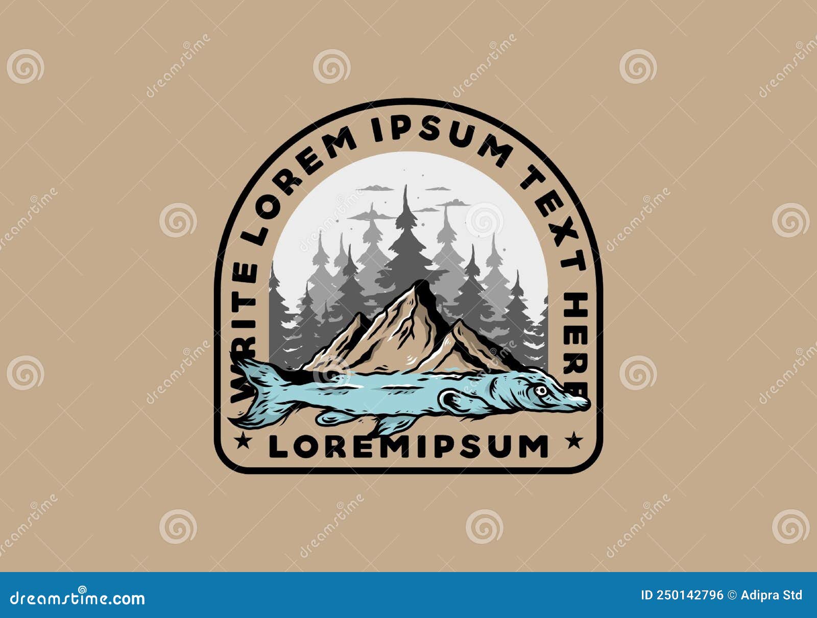 The Arapaima (Arapaima Gigas Royalty-Free Cartoon | CartoonDealer.com ...