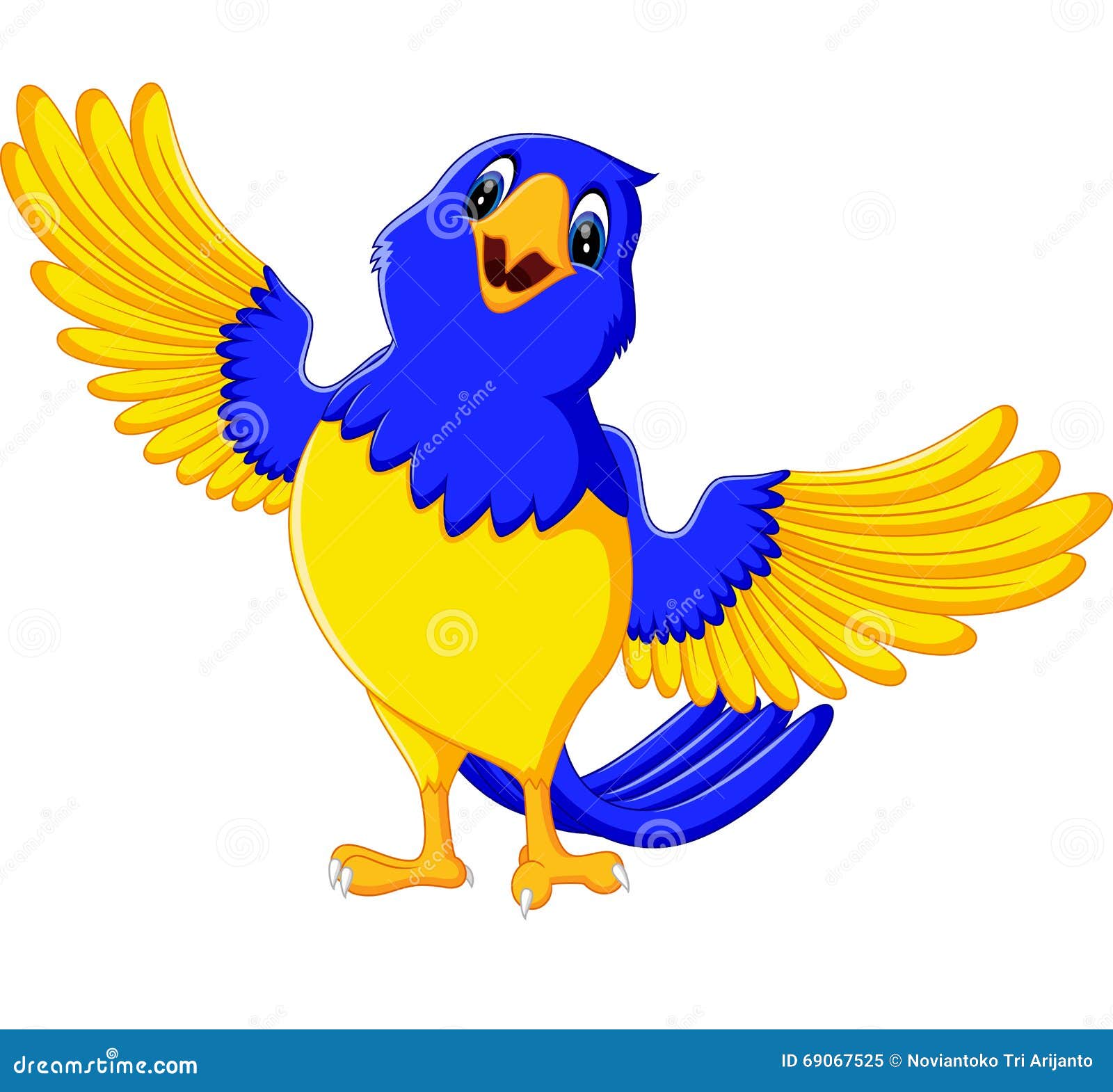 Arara Dos Desenhos Animados Ilustração do Vetor - Ilustração de cartoon ...