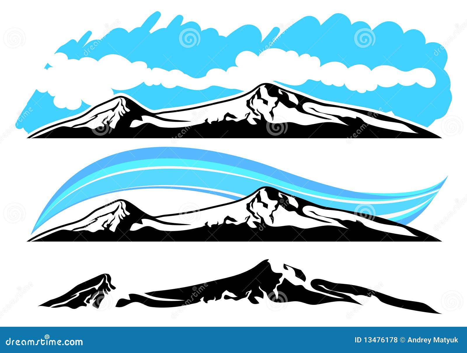 Mountain Ararat, Illustration, Vector | CartoonDealer.com #160176025