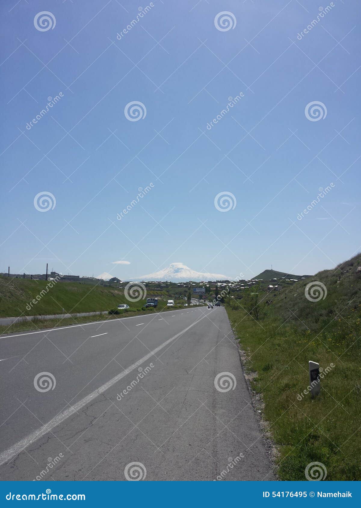 Ararat stock image. Image of road, armenia, masis, ararat - 54176495