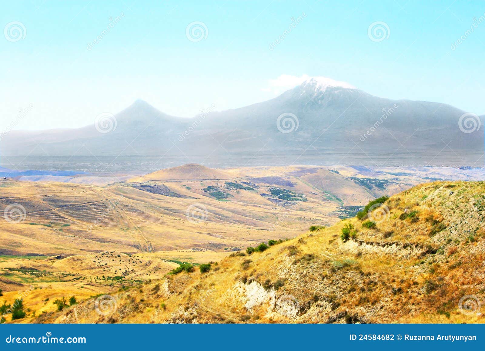 Ararat mountain stock photo. Image of peak, armenian - 24584682