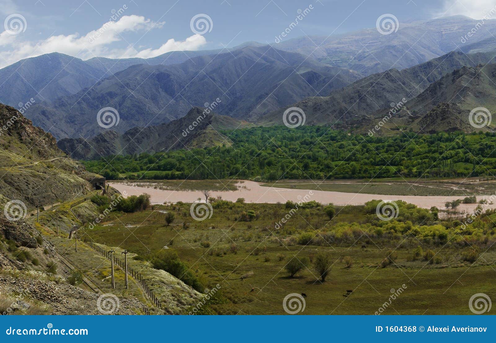 Arax stock photo. Image of green, canyon, panoramic, famous - 1604368