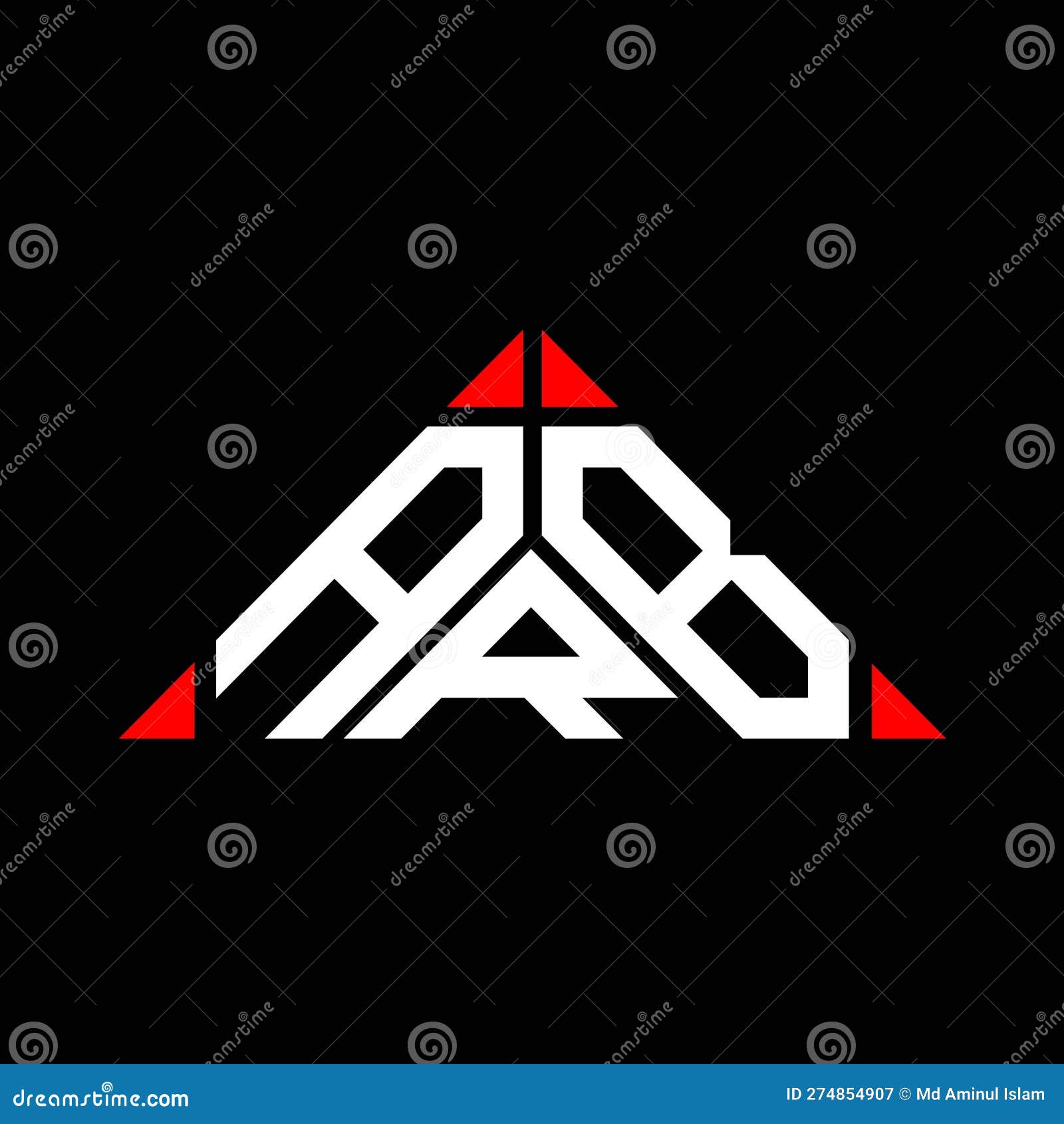 ARB Letter Logo Creative Design With Vector Graphic, ARB Simple And ...