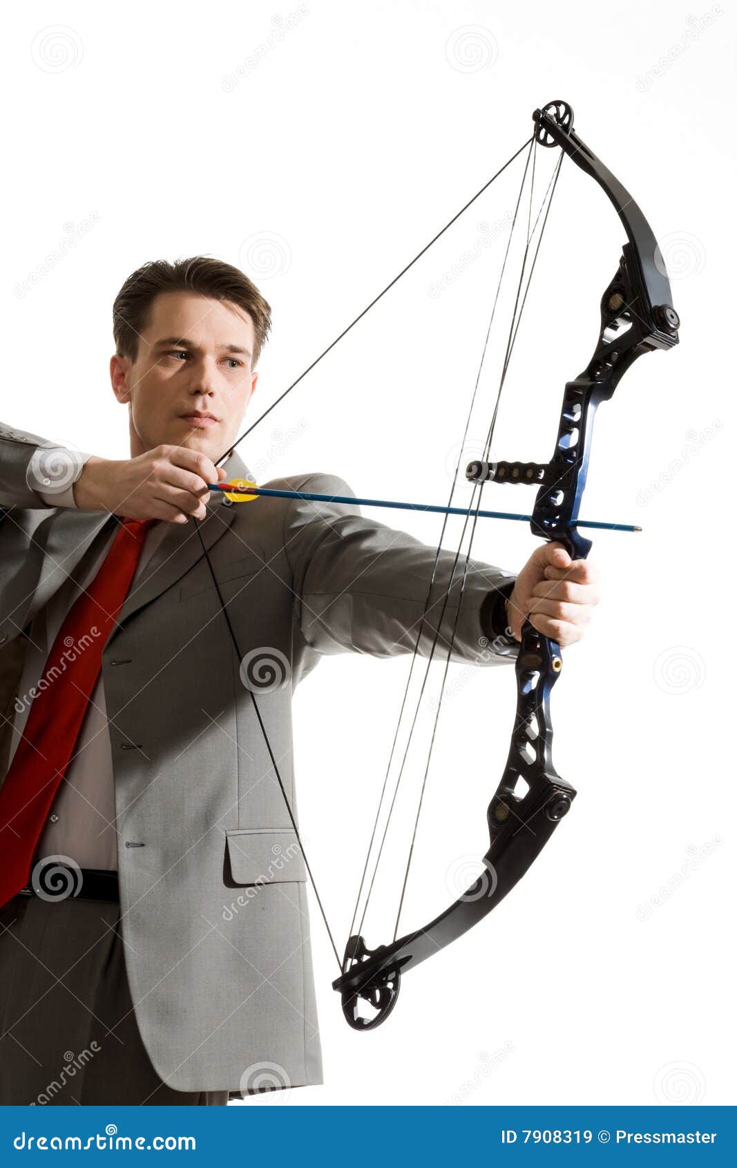 Arbalester stock afbeelding. Image of kraag, uitvoerend - 7908319