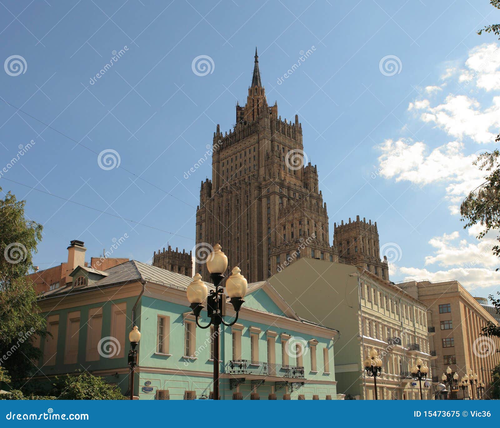Arbat (Moscow, Russia) stock image. Image of arbat, europe - 15473675