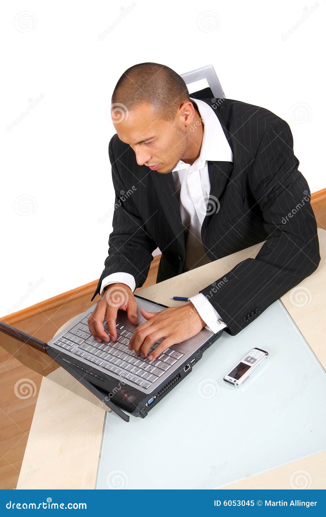 Arbeiten Mit Meinem Laptop Bild. Bild: 6053045