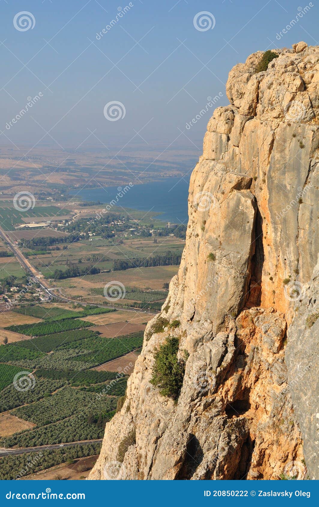 Arbel cliff. stock photo. Image of horizon, rock, crack - 20850222