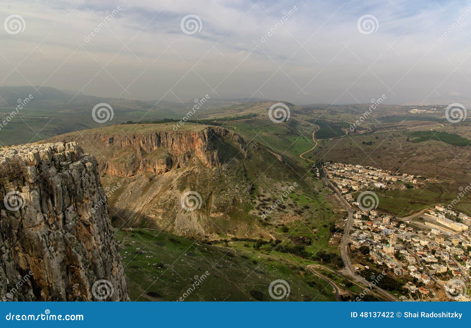 Arbel cliff view stock photo. Image of aerial, view, cliff - 48137422