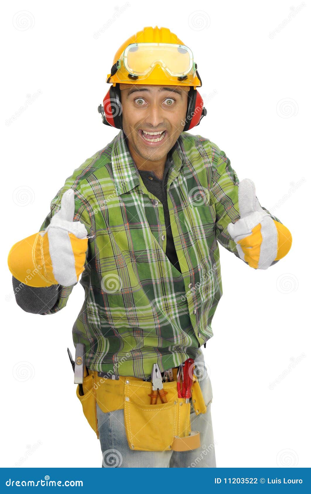 Arbetare arkivfoto. Bild av snickare, behändigt, arbete - 11203522