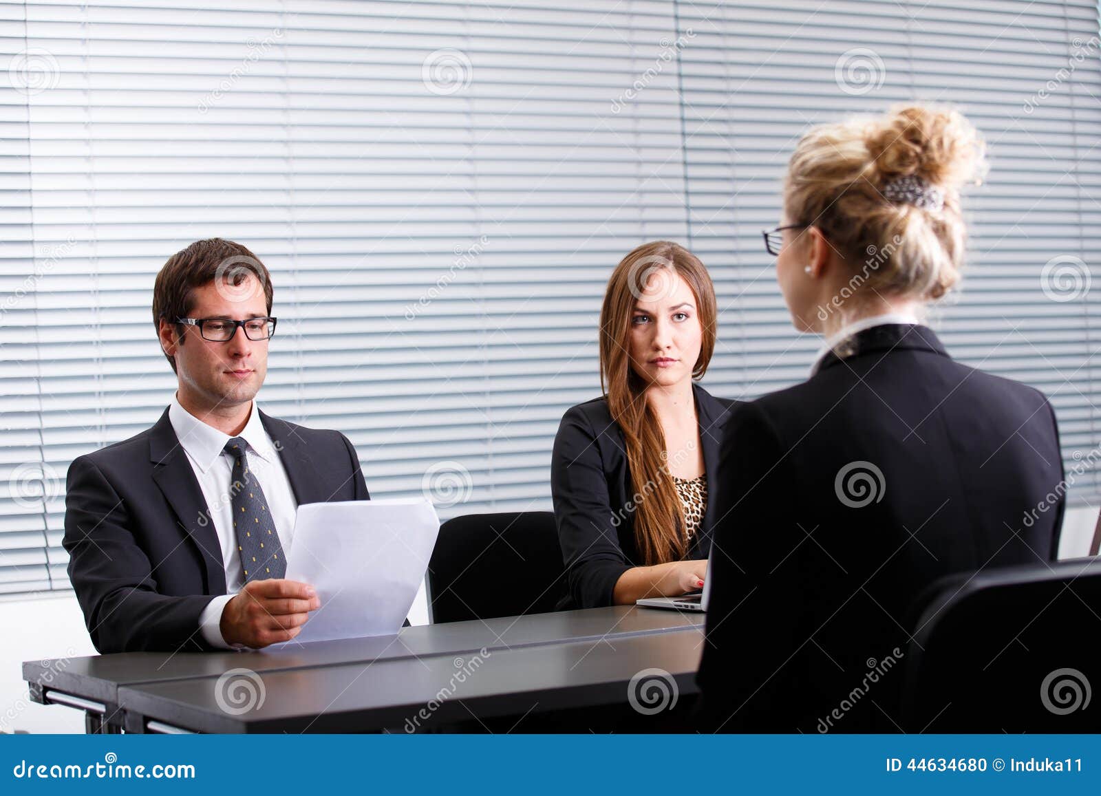 Arbetsintervju arkivfoto. Bild av kvinnor, intervju, anställd - 44634680