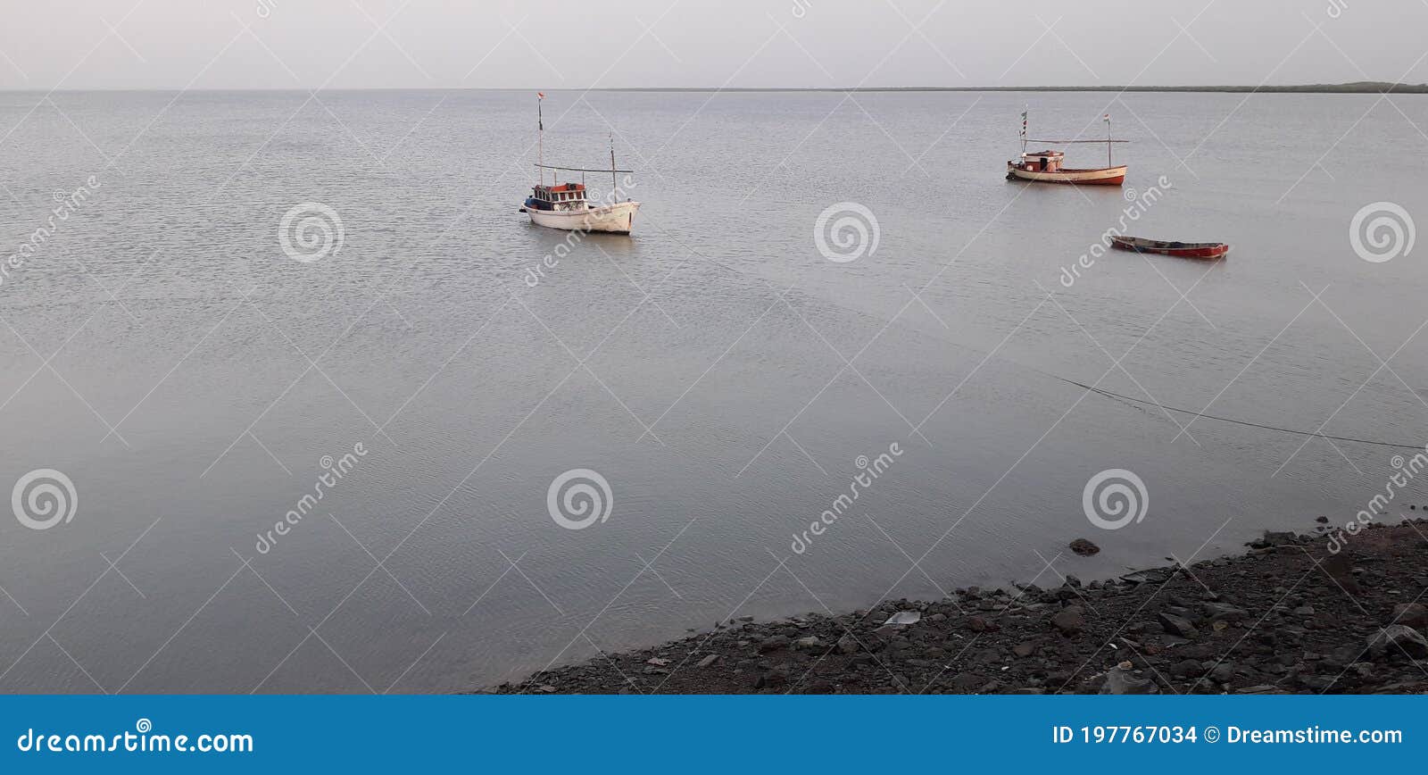 Arbian sea Rozi port India stock photo. Image of sight - 197767034