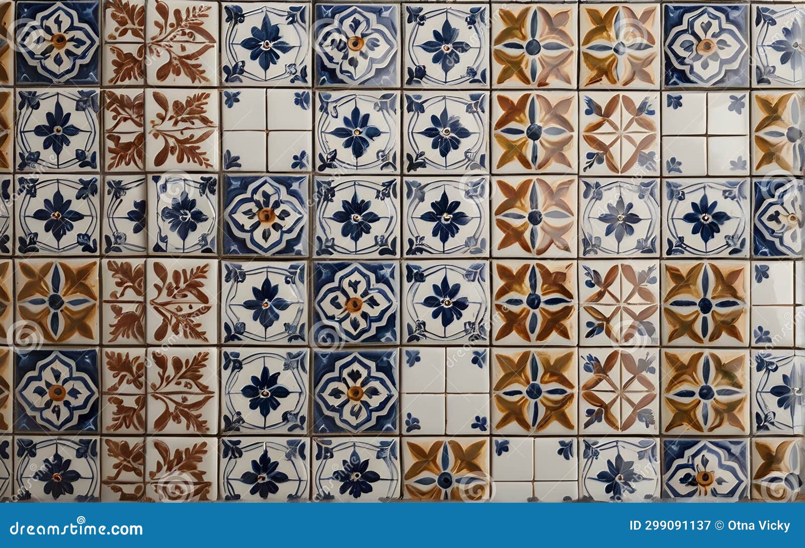 Arabic Ceramic Tile Texture, Classic and Old School with 8K Resolution ...