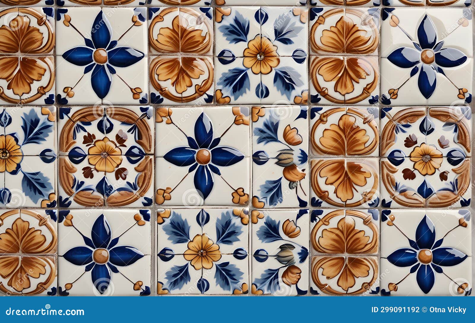 Arbic Ceramic Tile Texture, Classic and Old School with 8K Resolution ...