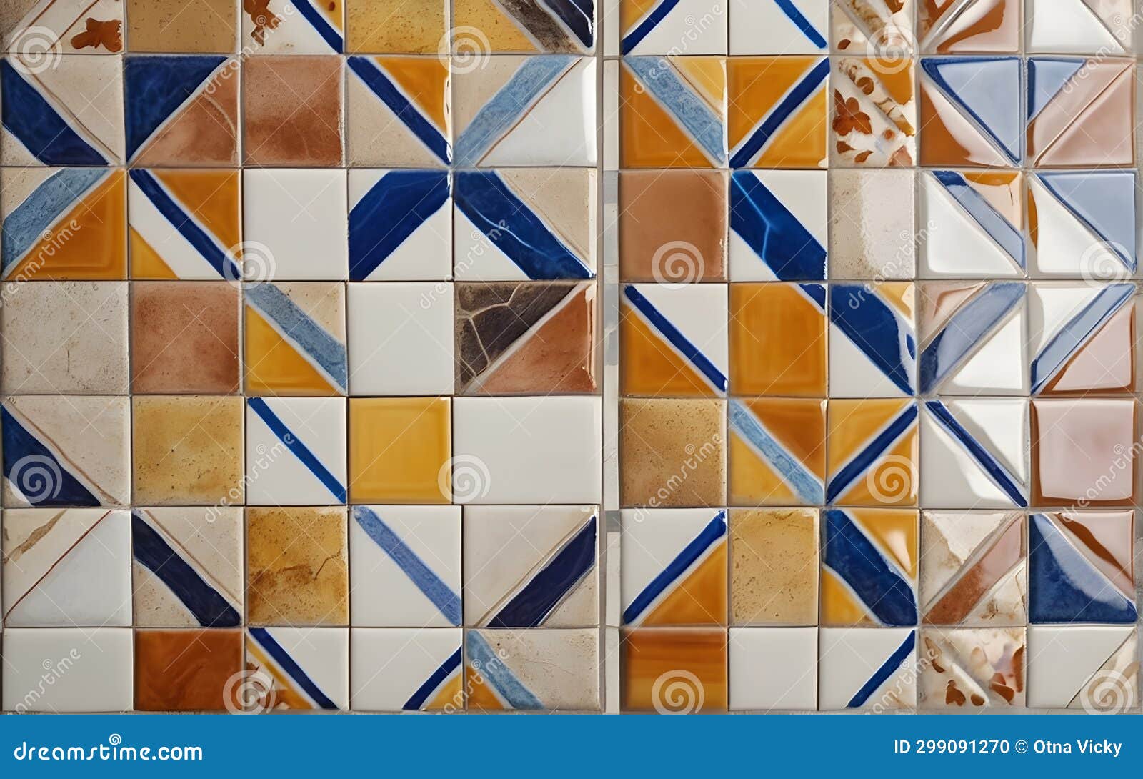 Arabic Ceramic Tile Texture, Classic and Old School with 8K Resolution ...