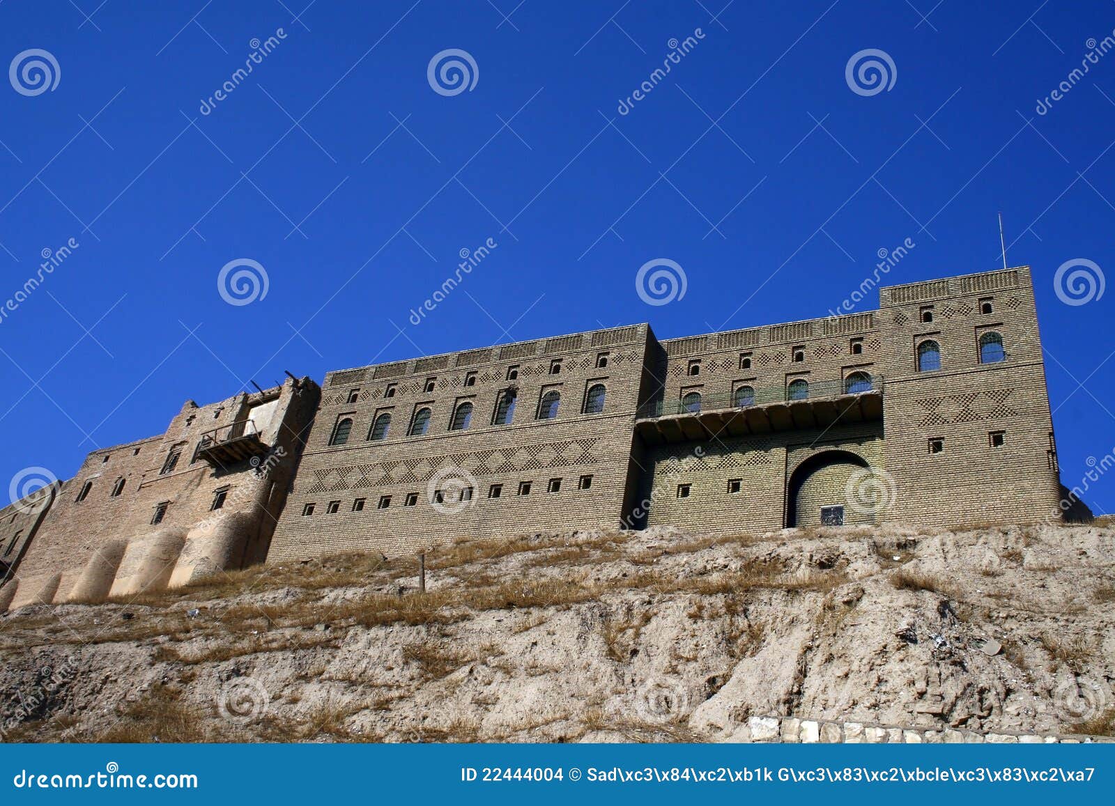 Arbil Castle stock photo. Image of arab, iraq, wall, middle - 22444004