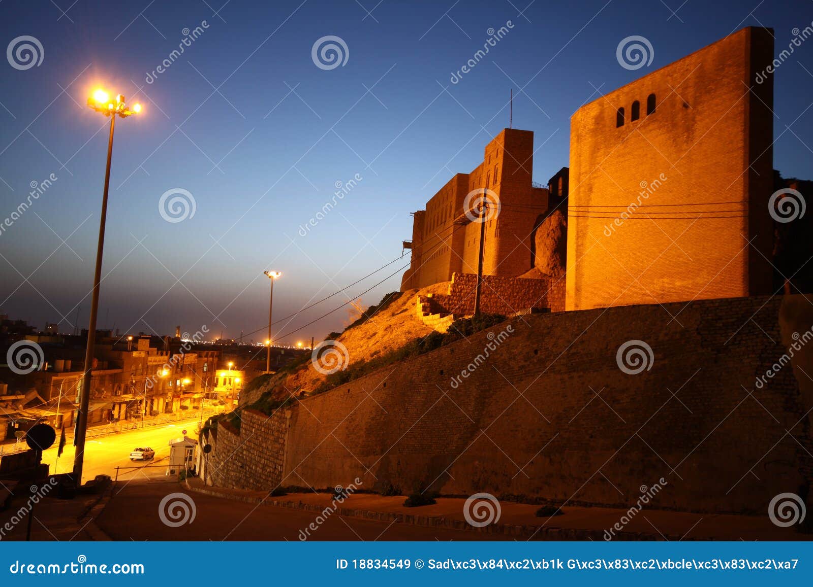Arbil City stock image. Image of kurdistan, arbil, erbil - 18834549